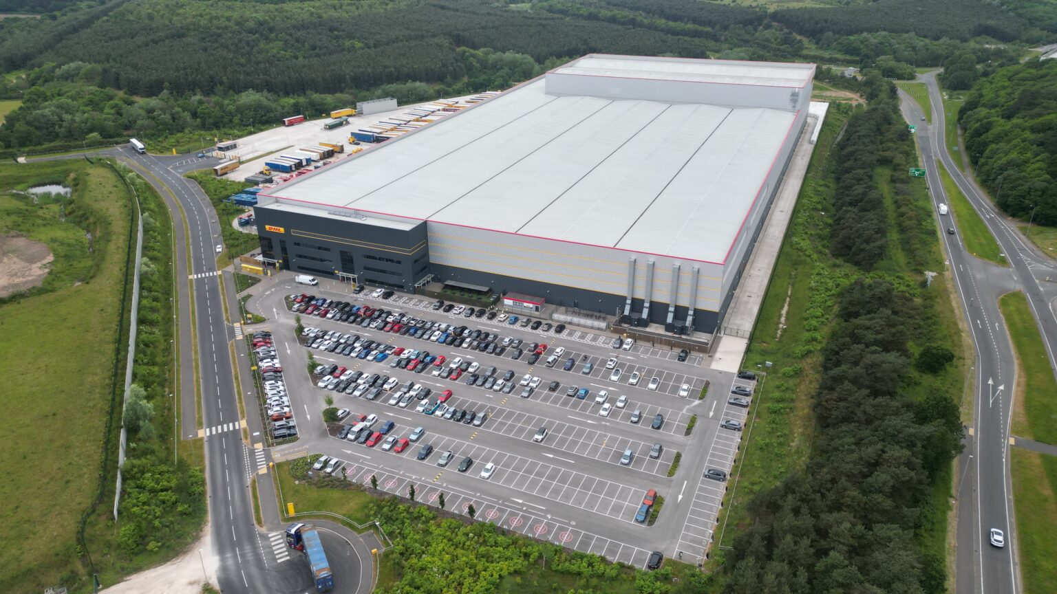 DHL Manton Wood, Phase 1, Worksop S80 2RT | UK | Survey Air